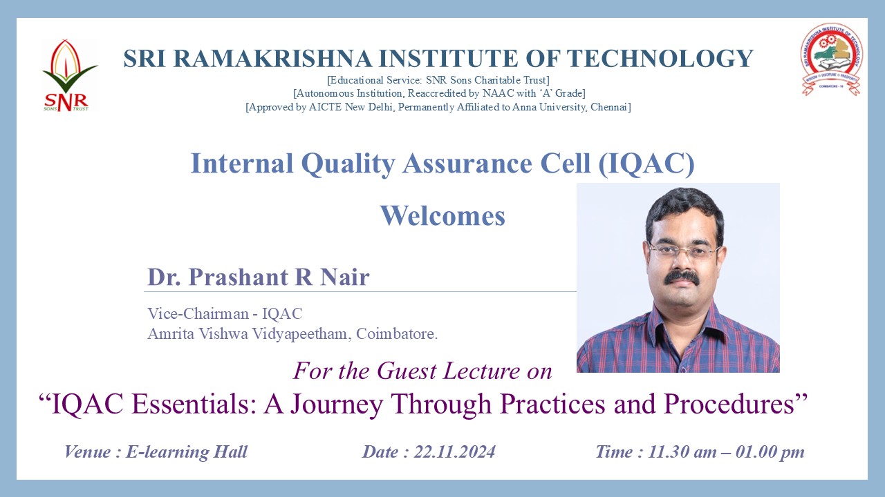 SRIT,IQAC